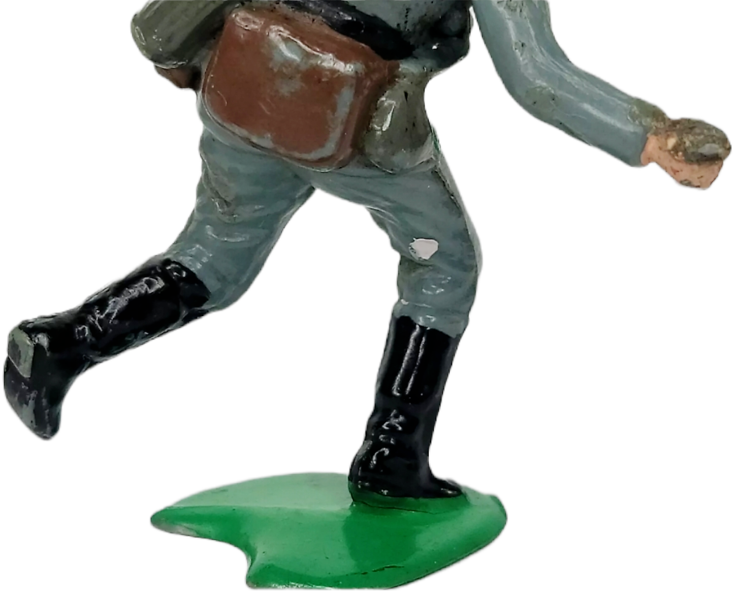 MARX 1960'S Warrior of the World WWII Rare German Army Soldier Throwing ...