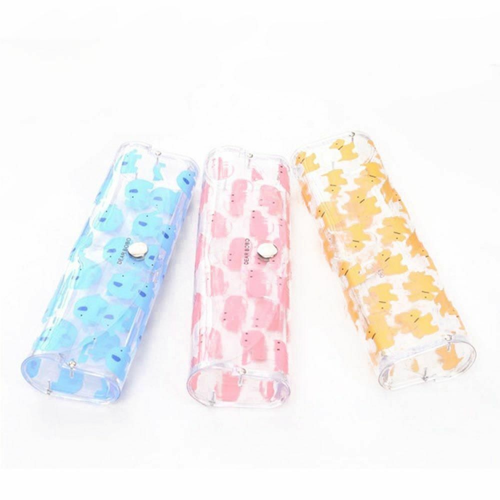 Box Cute Clear Glasses Case Portable Carry Protection Spectacle Storage ...