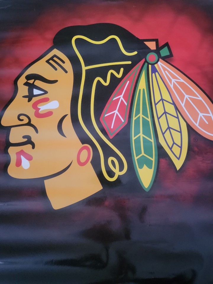 CHICAGO BLACKHAWKS Official NHL Hockey Team Classic Logo Style 22x32 ...