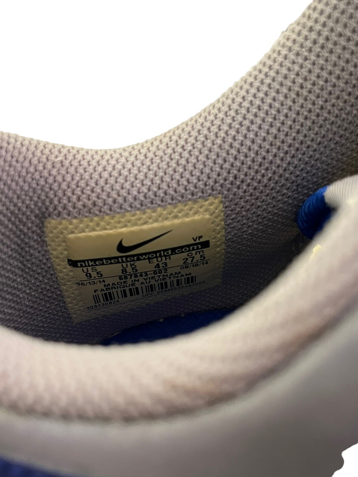 Authentic Mens Nike Air Force 1 Kyrie Irving Duke Blu… - Gem