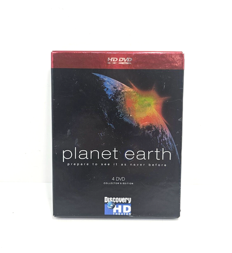 Planet Earth Collector's Edition HD DVD 4-Disc Discovery BBC Sigourney ...