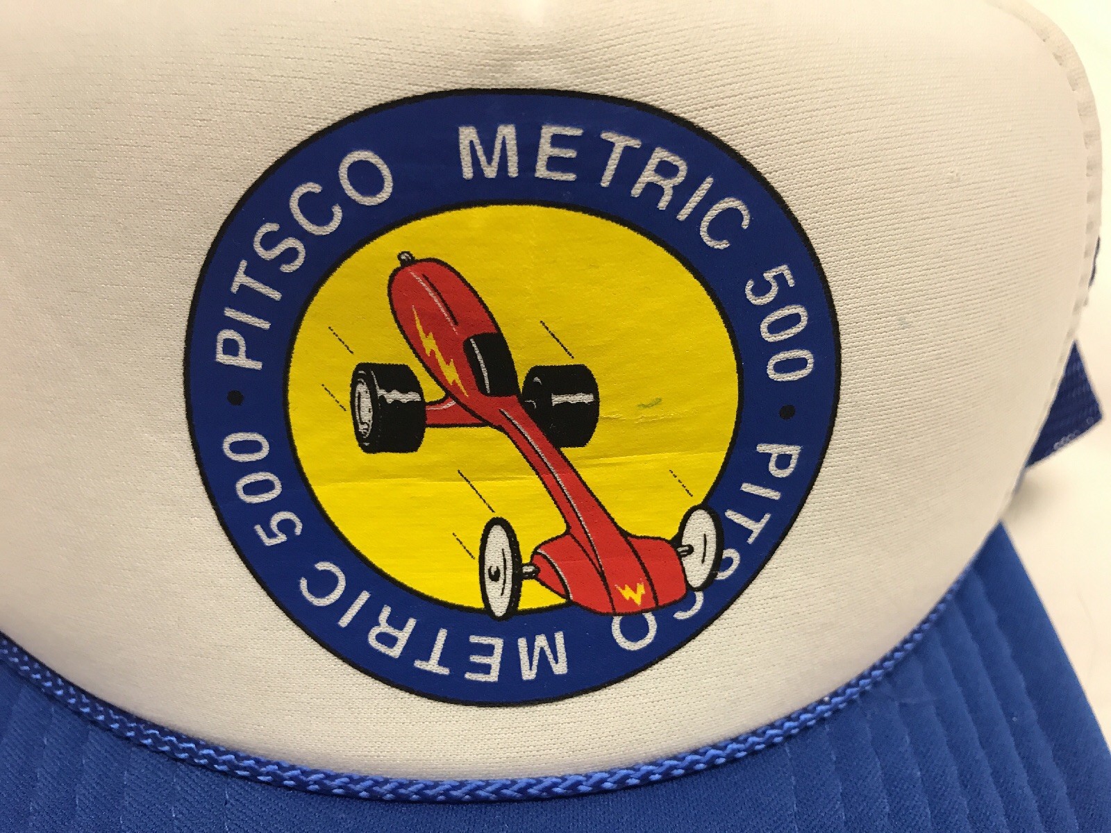 Vintage Pitsco Metric 500 Trucker Hat Baseball Cap Sn… - Gem