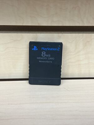 Sony PlayStation 2 Memory Card PS2 Genuine Official MagicGate 8MB SCPH ...