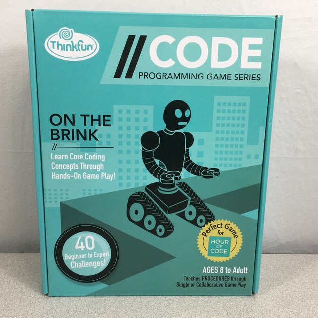 Code on The Brink Board Game Programming Series Ages 8 to Adult ThinkFun for sale online | eBay