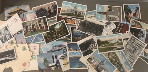 Vintage Linen & RPPC Postcards Lot 50+, America, USA, Ephemera | eBay