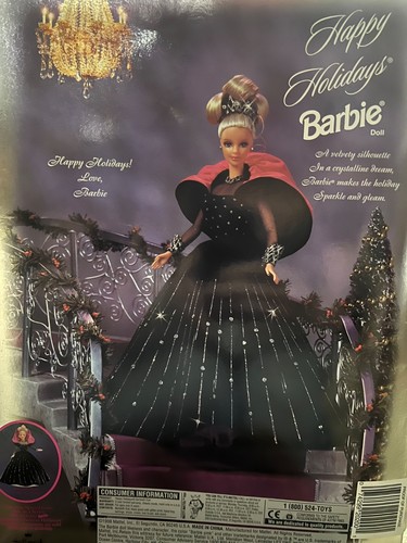 1998 Vintage RARE (Box Error) Mattel Happy Holidays Special Edition ...