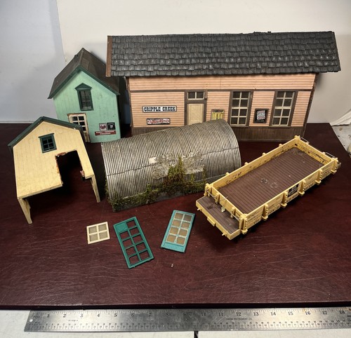 Model Train Railroad Scenery Layout Pieces! Vintage! | eBay