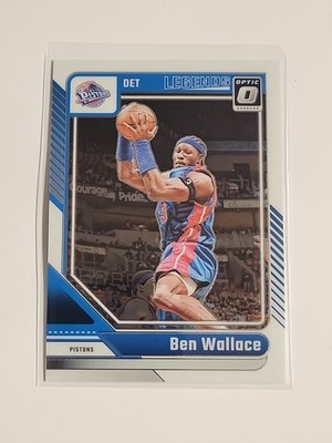 2024-25 Optic Basketball Ben Wallace Legends #230 Card | eBay