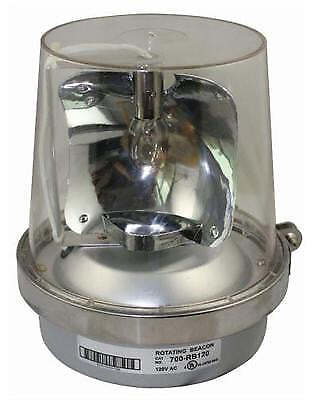 SUNS 700-RC24 UL Rated 24VAC Clear Rotating Beacon Emergency Signal ...