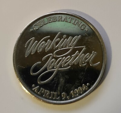 Boeing - Employee Recognition - 777 Silver Coin - April 9th 1994 - Free ...