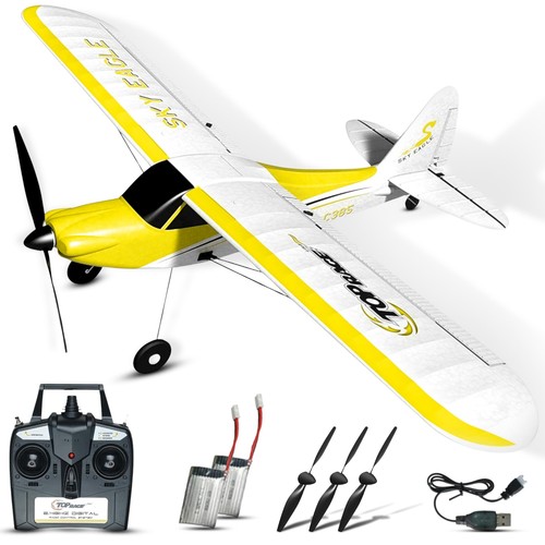 Top Race RC Plane 4 Channel Remote Control Airplane Ready to Fly RC ...