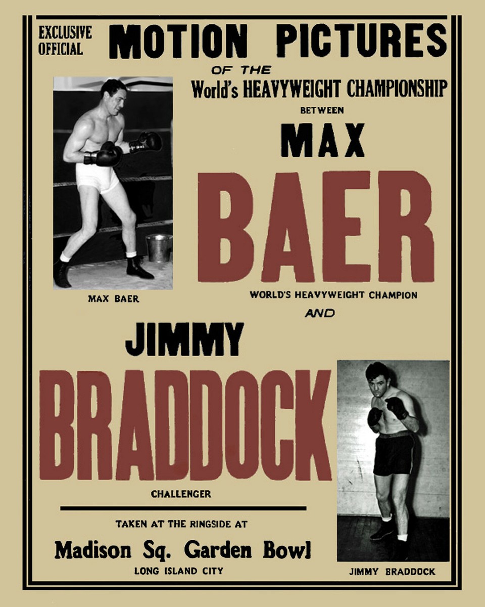 Max Baer And James Braddock Fight