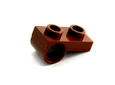 8 LEGO Reddish Brown Technic Plate 1x2 with Pin Hole on Bottom (18677 ...