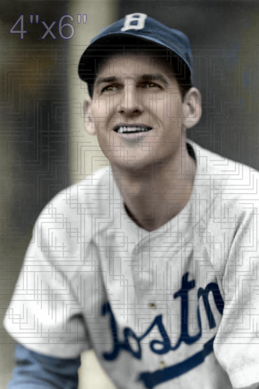 Dee Phillips - 1944 Boston N.L. baseball - choose a style - colorized ...