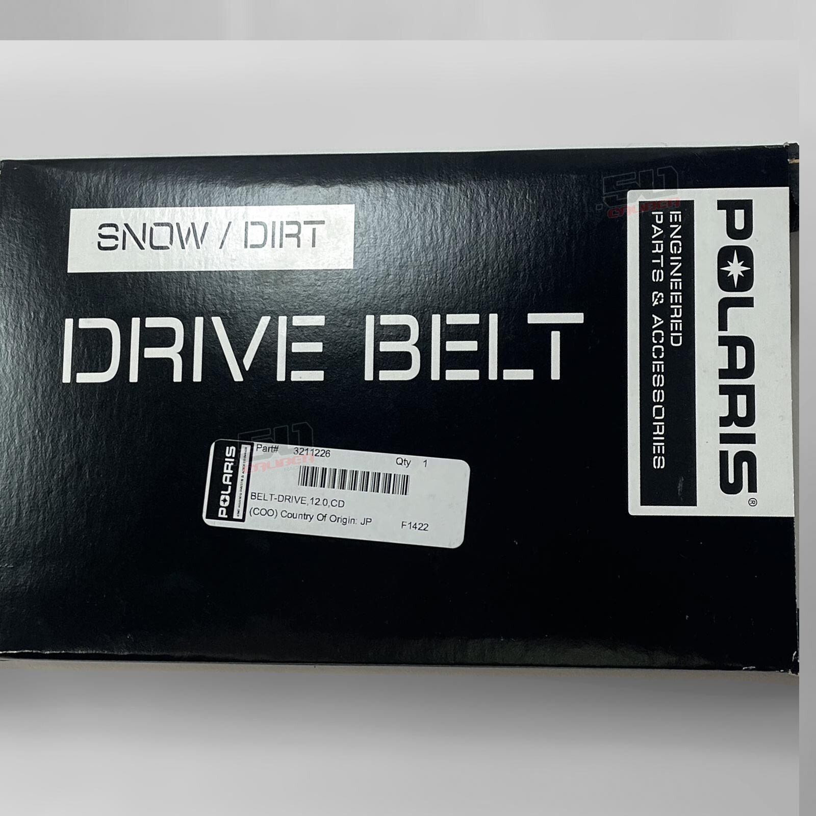 OEM Polaris Factory Replacement Drive Belt Part Number 3211226 2022 ...