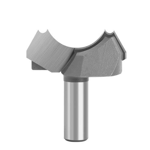 Double Bead Roundover Router Bit Specialty Bowl Milling Cutter 1/2 12mm ...