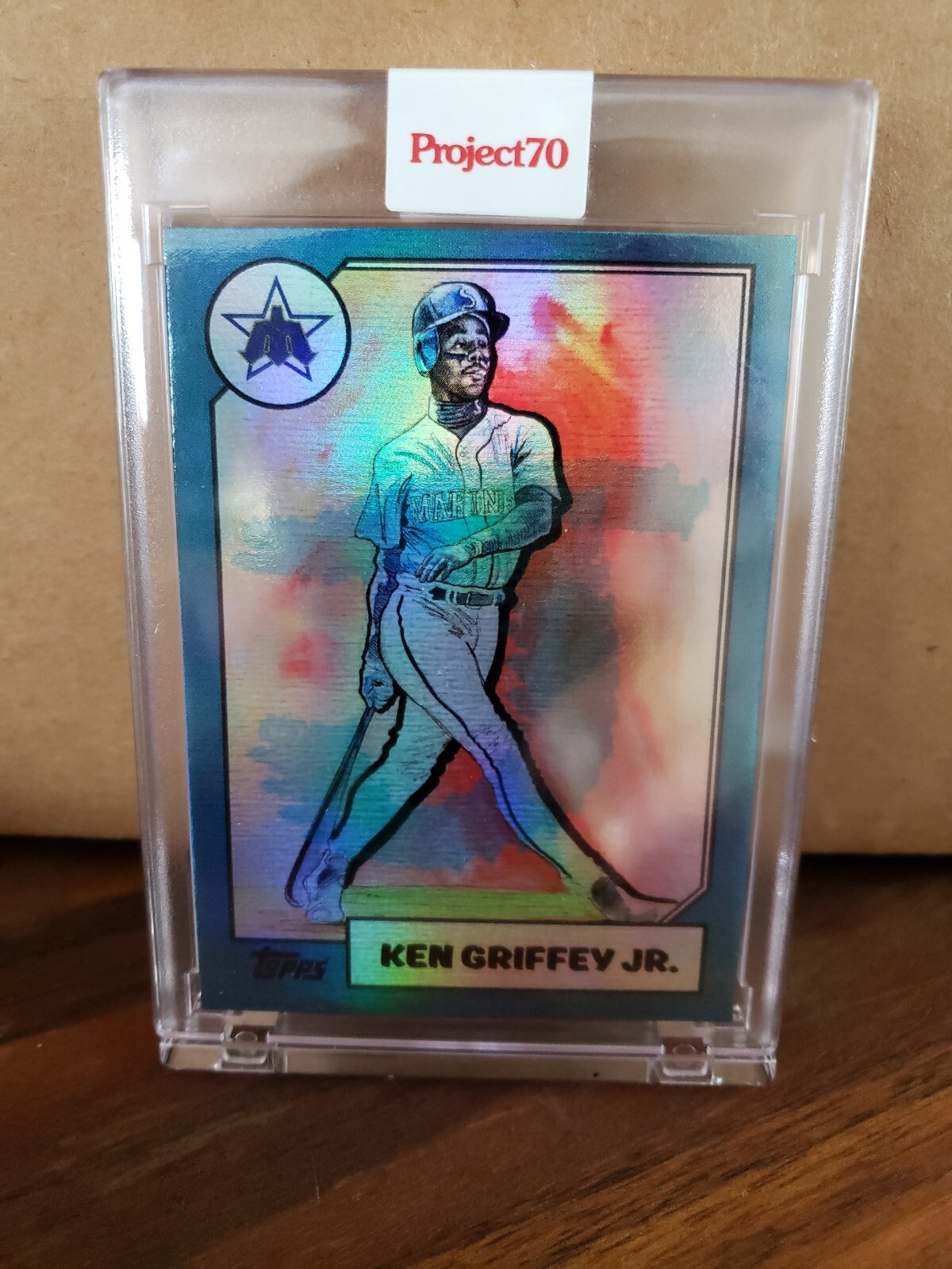 2021 Topps PROJECT 70 Ken Griffey Jr #294 Infinite Archives 1987 Foil ...