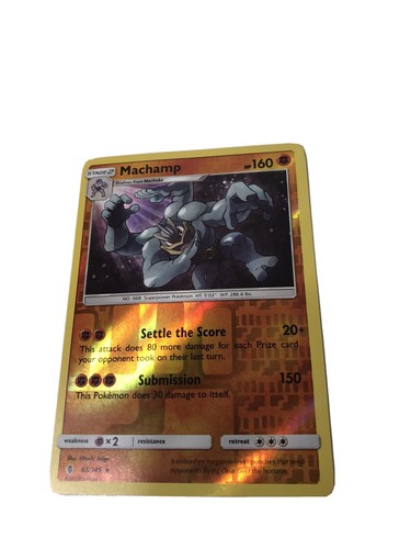Pokemon Card Machamp 65/145 Holo Fighting Type 2017 Rare | eBay
