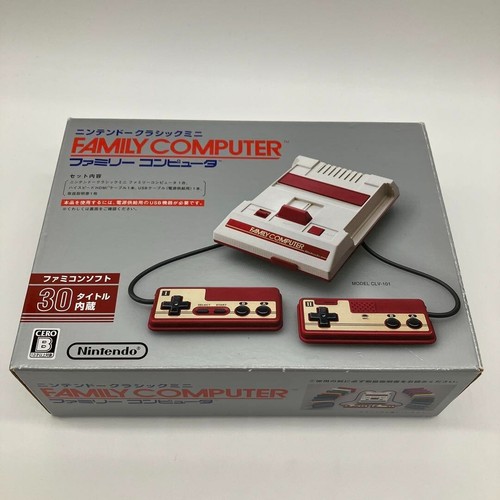 Nintendo Classic Mini Family Computer Famicom Console Box Tested NES ...