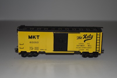 HO Scale MKT 40' Single Door Boxcar Wood & Metal 60050 C4640 | eBay