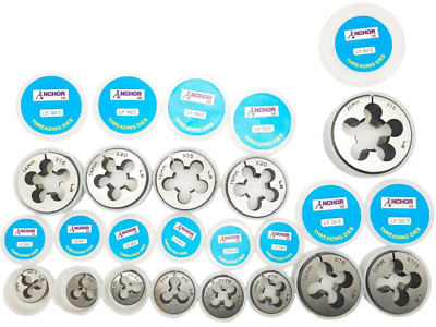 Metric Left Hand Split Dies M3 M4 M5 M6 M8 M10 M12 M14 M16 M18 M20 LH ...