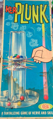 Vintage 1967 Kerplunk Game By Ideal Original Box | eBay