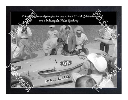 Historic Cal Niday in the #22 D-A Lubricants Special. 1955 Indy ...