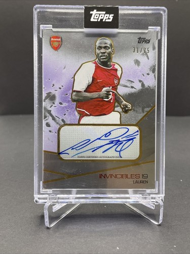 2024 Topps Arsenal Invincibles Soccer Lauren 2003-04 Autograph Auto 31/ ...