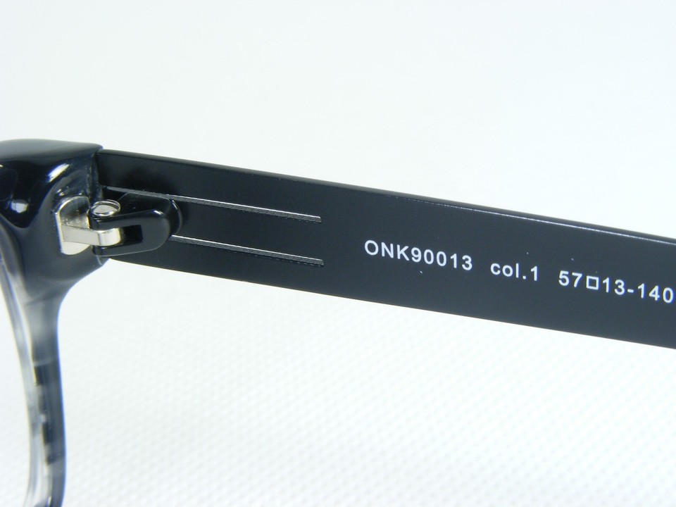 NEW ONKELS ONK90013 1 DEMI GREY /BLACK EYEGLASSES GLASSES FRAME 57-13 ...