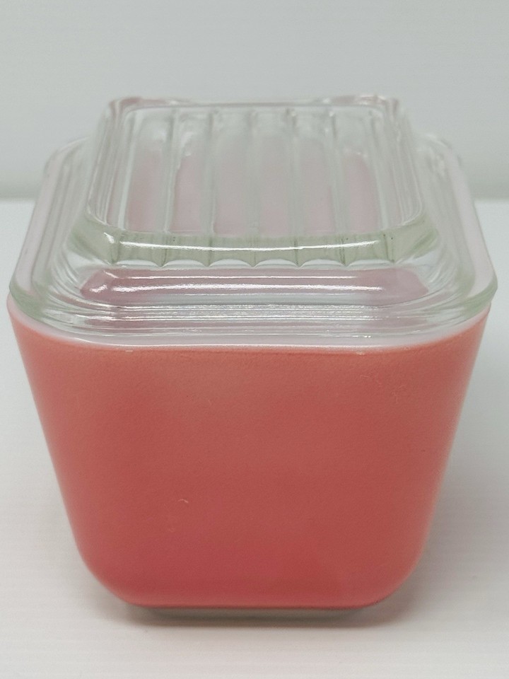 Vintage Pink Flamingo Pyrex Refrigerator Dish 501 With Lid EUC | eBay