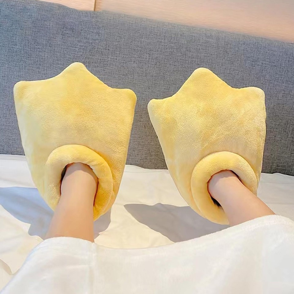 Duck Feet Slippers Animal Claw Shoes Plush Duck Slippers Winter | eBay ...