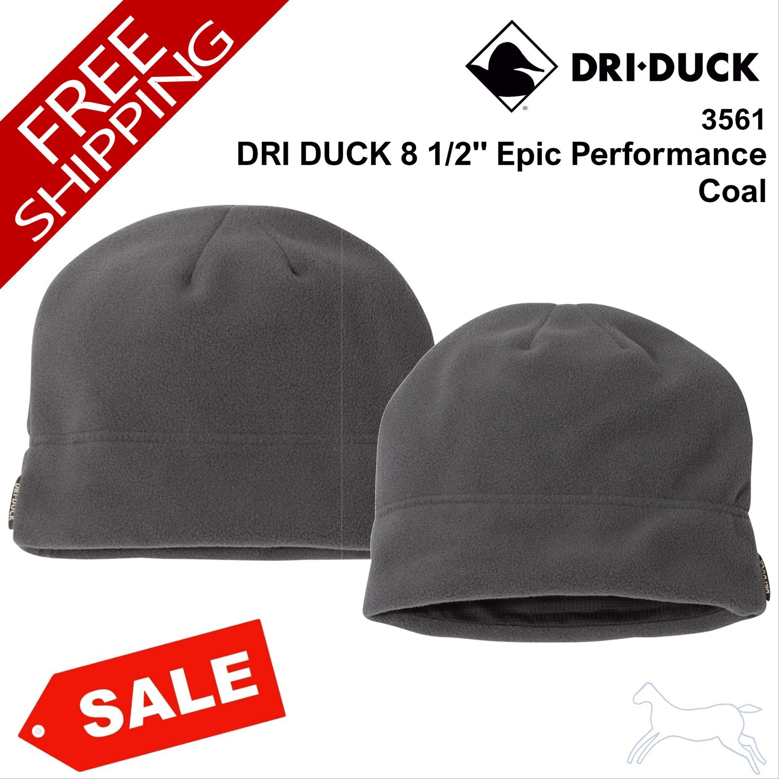 🔥 DRI DUCK Men 8 1/2" Epic Performance Fleece knit tricot Beanie 3561 ...