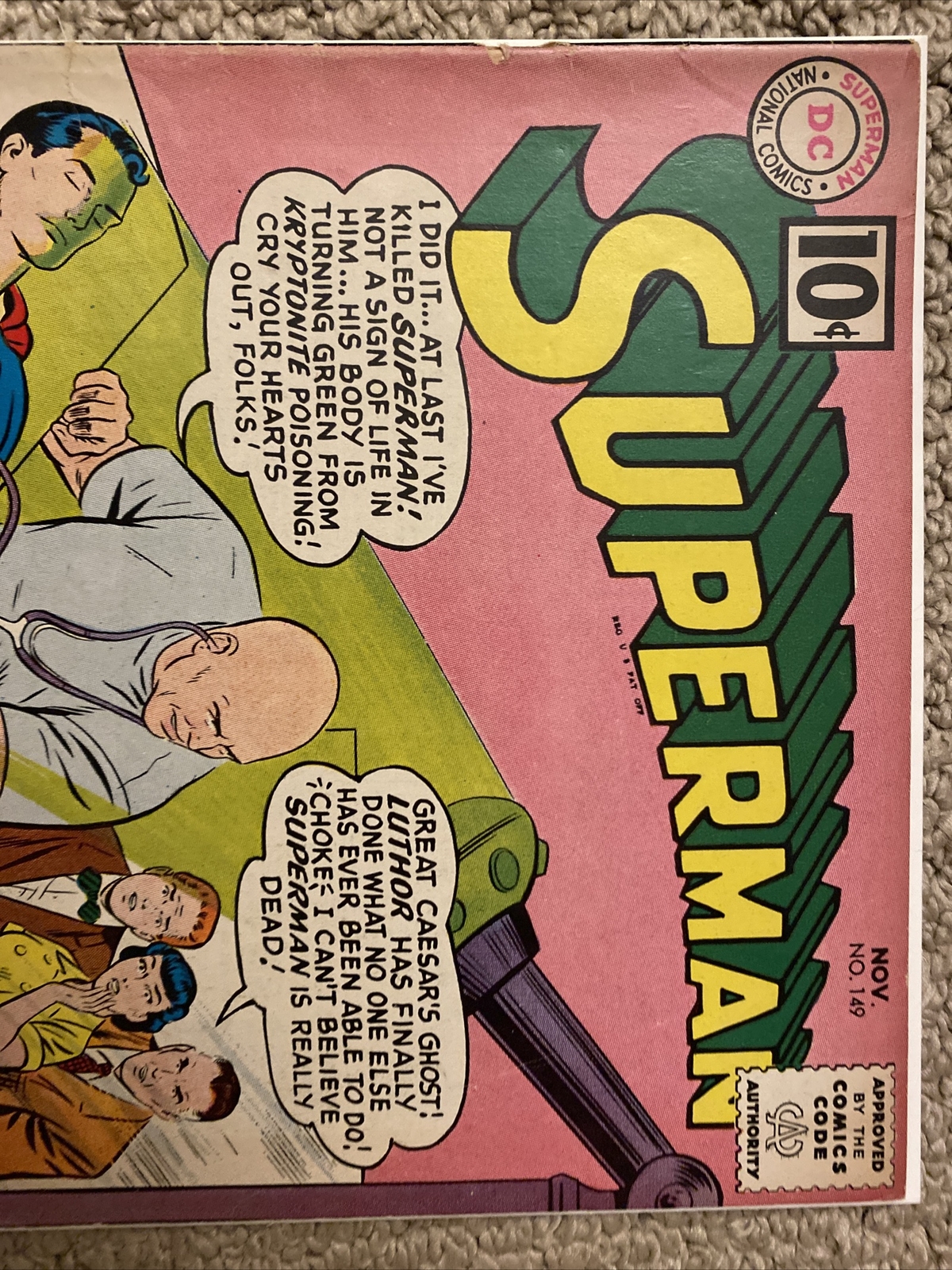 Dc Superman Vol 1 #149 1961 VGFN | eBay