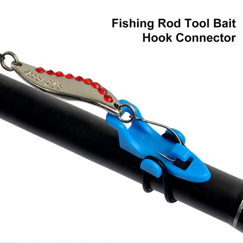 Fishing Hook Holder Universal Connect Fishing Rod Lure Hook Connector ...