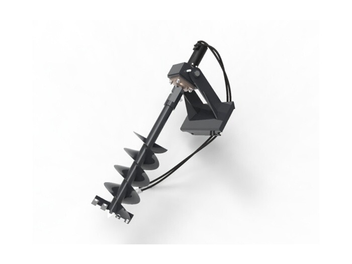 Mini Auger Post Hole Digger Attachment Fits Mini Skid Steer Toro Dingo ...