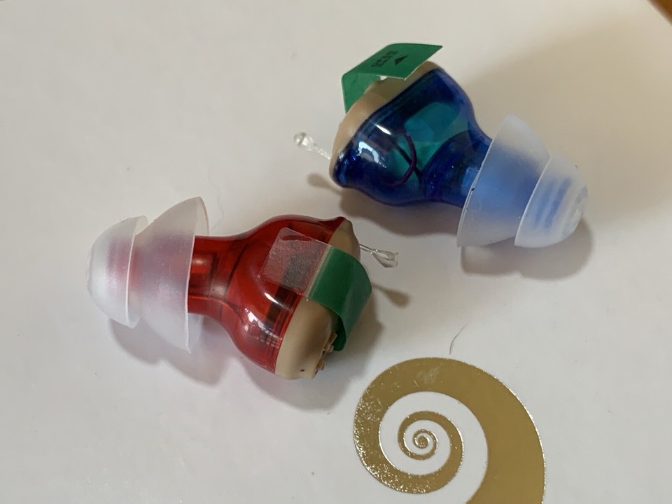 Enafort Hearing Amplifier Rechargeable, Mini CIC Digital Hearing Aids ...