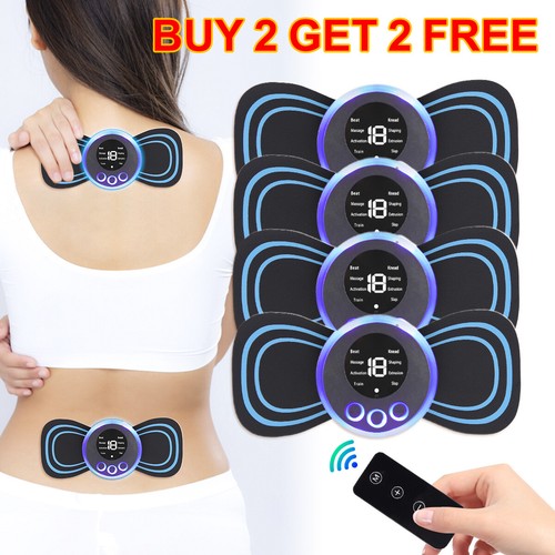 Portable Mini Electric Neck Massager Back Massage Full Body Patch ...
