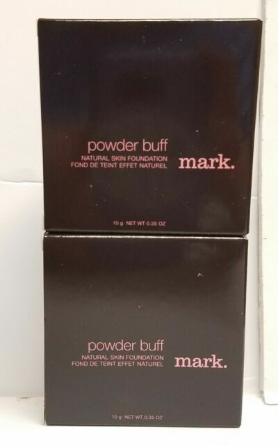 Avon Mark. Powder Buff Natural Skin Foundation Dark 11 for sale online ...
