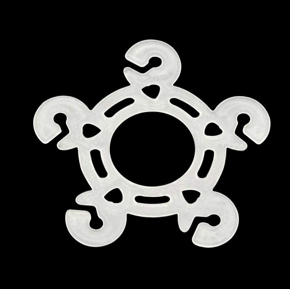 1 to 100x Balloon Arch Stand Connectors Clip Ring Buckle Wedding ...