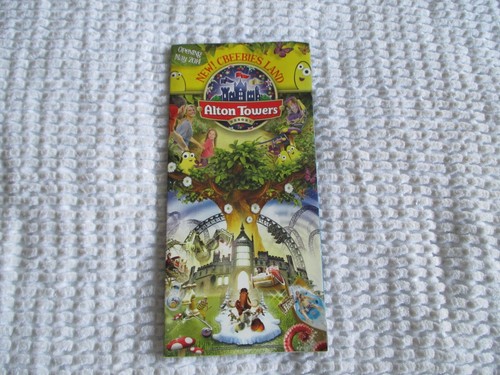 Alton Towers Resort 2014 Park Guide Map - Amusement/Theme Park Interest ...