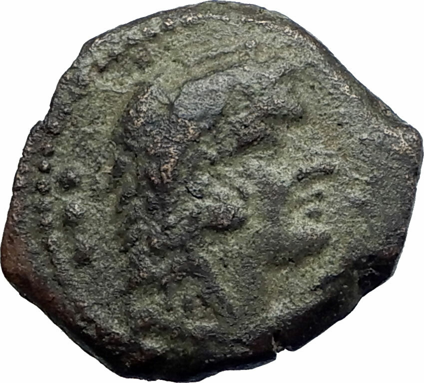 Roman Republic 128BC Rome Quadrans Authentic Ancient Coin HERCULES ...