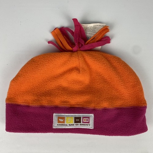 Dunkin Donuts DD Fleece Winter Skull Beanie Hat w/Tags 2014 Brand New ...