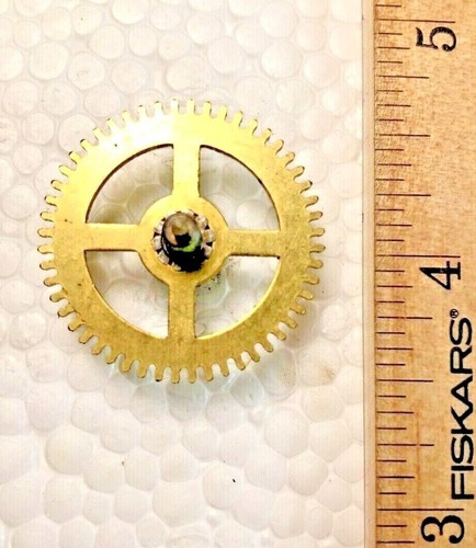 Jauch Clock Movement (PL 12cm) Strike Side 2nd Wheel(See Pics To ID ...
