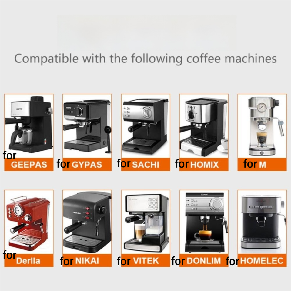Metal Espresso Coffee Machine 51mm Filter Basket Coffee Maker | eBay ...