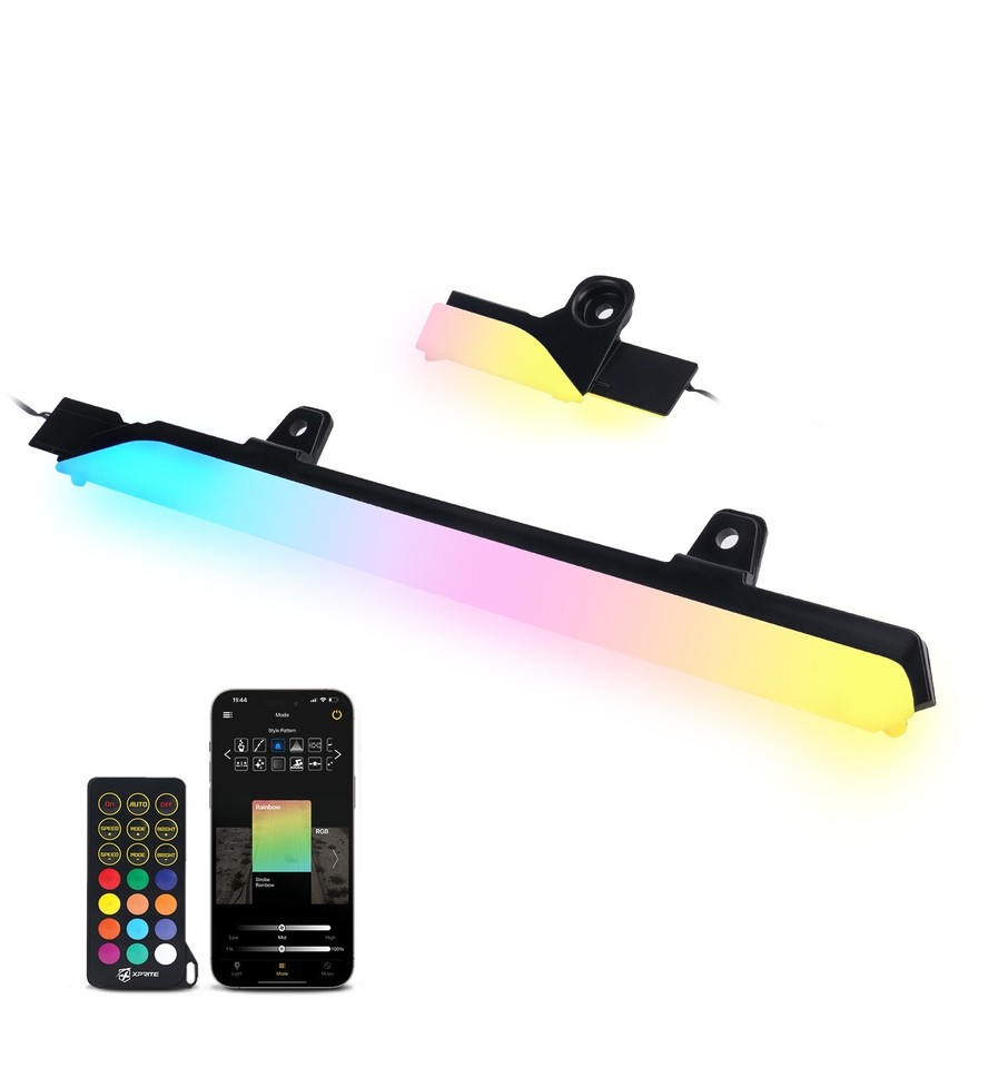 RGB Chase RZR Dash Light Bar Assembly for 2020+ Polaris RZR PRO XP 4 ...