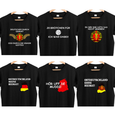 T-Shirt DDR Osten Ostdeutschland Ossi Funshirt Heimat | eBay.de
