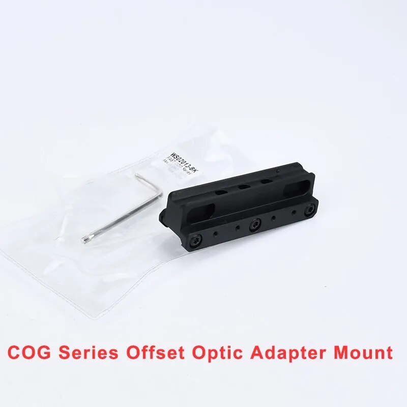 Tactical Scope Optic Base Mount For ACOG VCOG For T2 T1 /RMR Offset ...