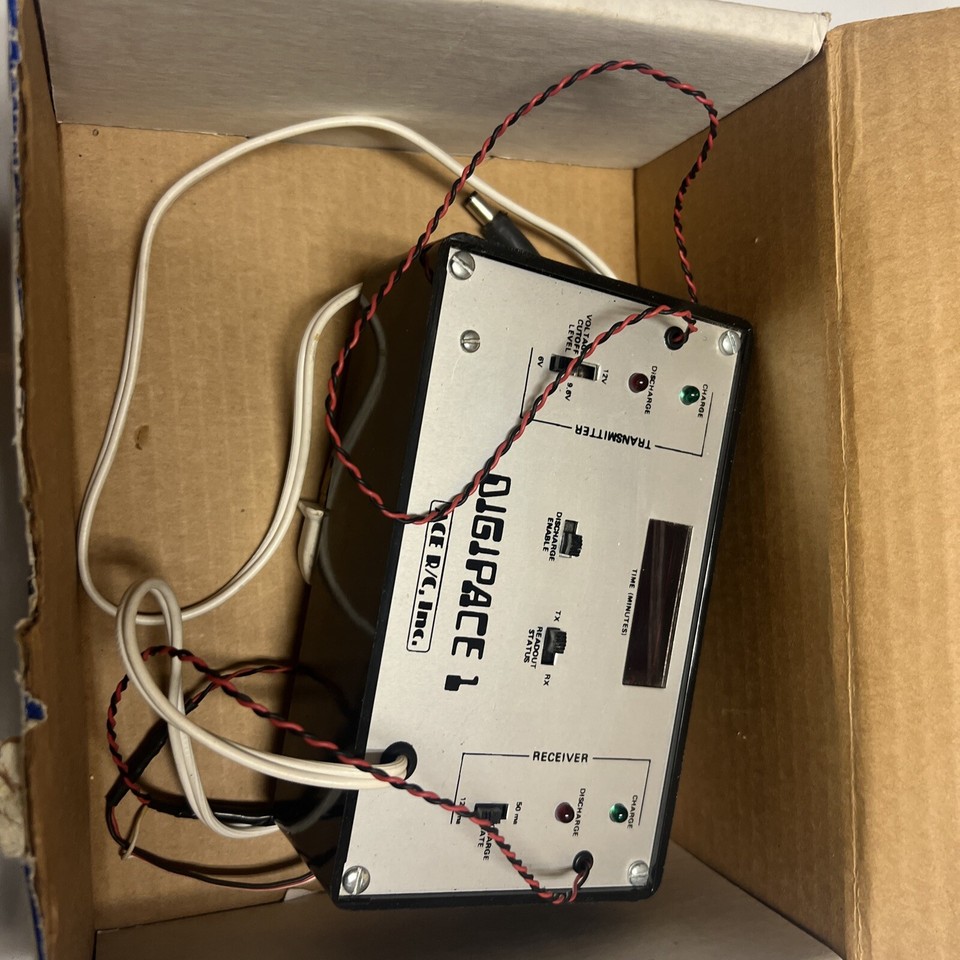 ACE RC DIGIPACE 1 TRANSMITTER AND RECEIVER CHARGER Futaba Connectors | eBay