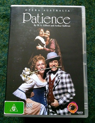 PATIENCE OPERA AUSTRALIA – DVD - R-4, LIKE NEW, FREE POST WITHIN ...