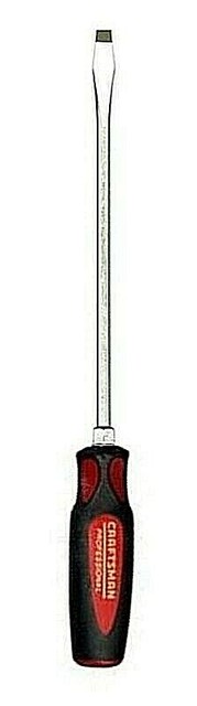 Craftsman Professional Screwdriver 5/16 Slotted 8 Inch Cushion Grip USA ...